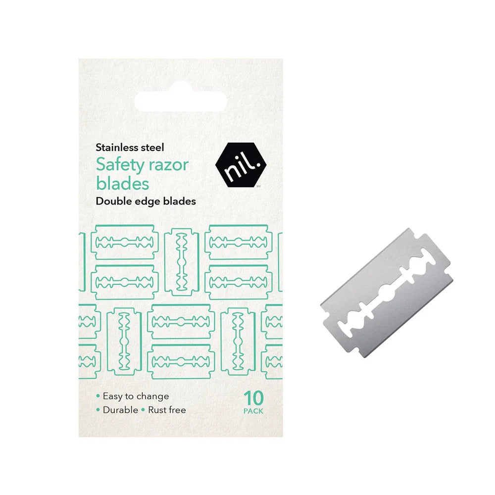 Nil Safety Razor Blades 10 pack | ComplEat Wellness