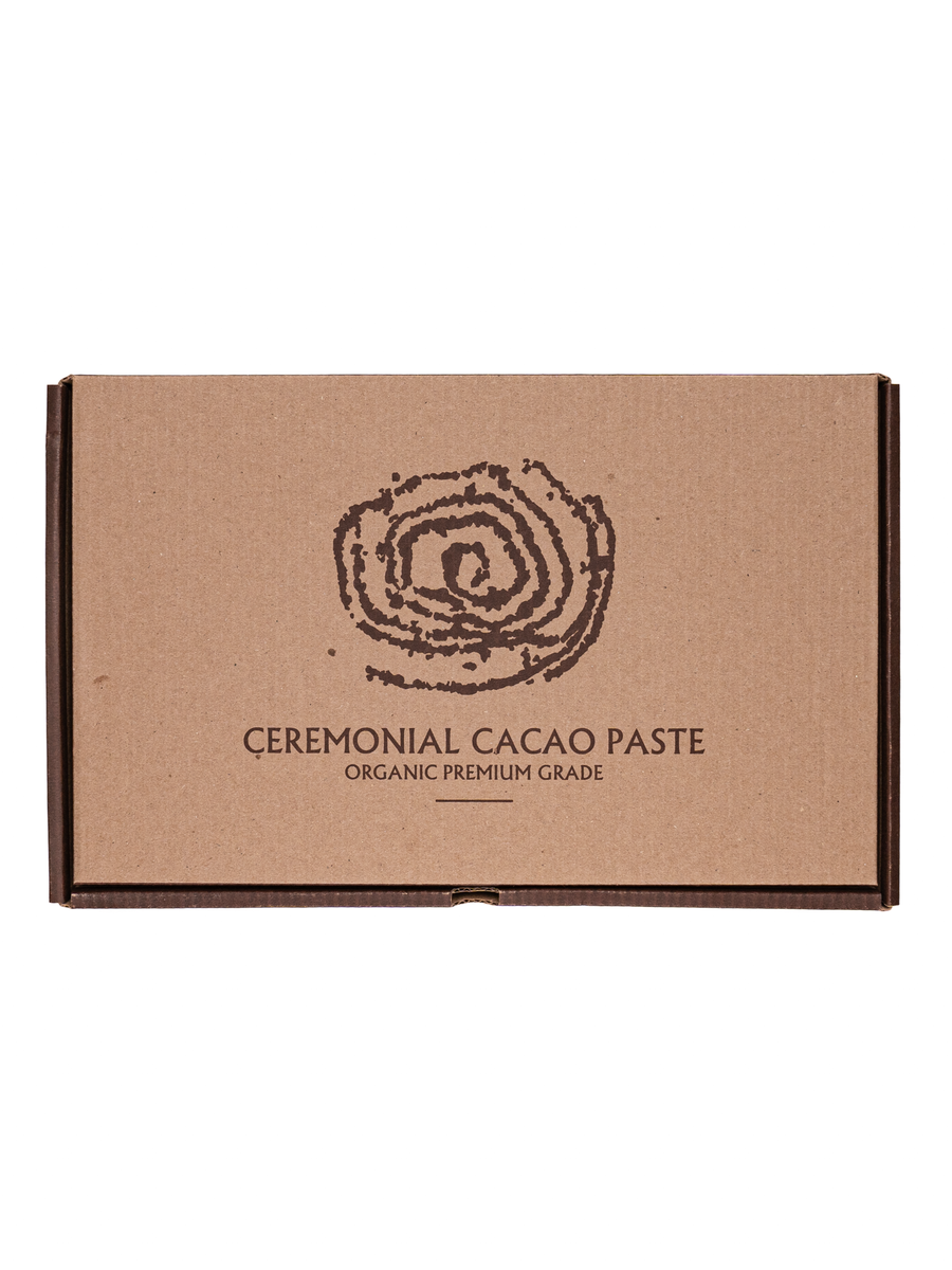 Raw Ceremonial Cacao Paste Block (Amaru) 1kg | ComplEat Wellness